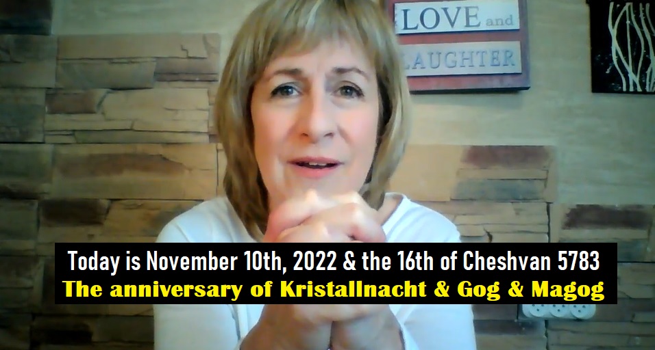Today is 11/10/2022 & the 16th of Cheshvan 5783, the anniversary of ...